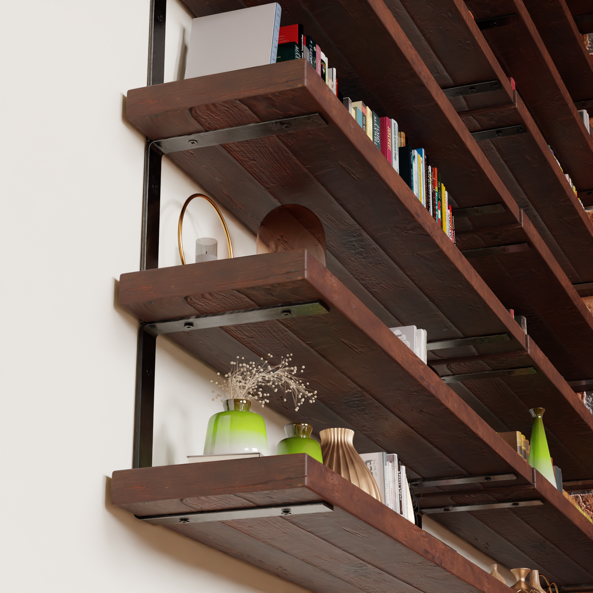 Quadruple Shelf Bracket – mkdesign